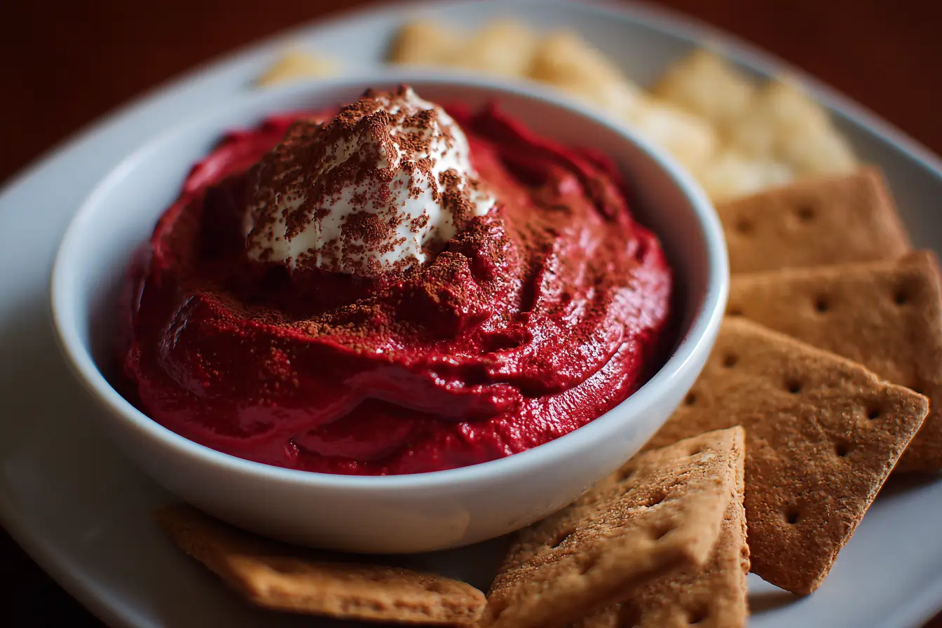 Delightful Red Velvet Dip - A 5-Minute Party Pleaser